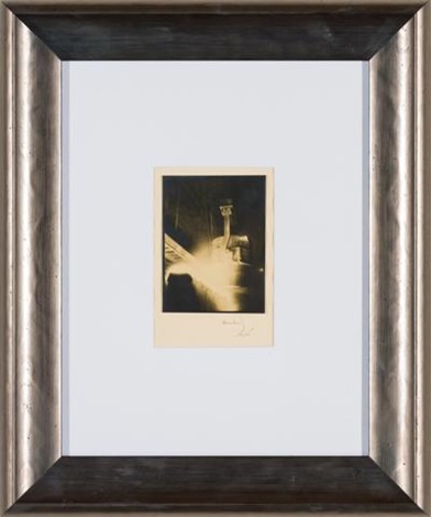 Pouring Teeming Molten Steel from a Ladle into Ingot Molds, Otis Steel ...