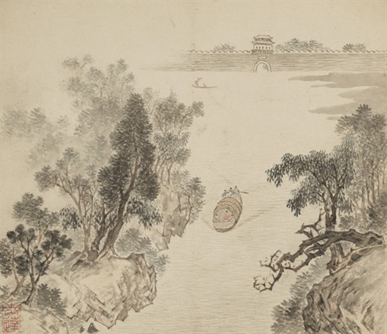 Landscape by Li Shida on artnet