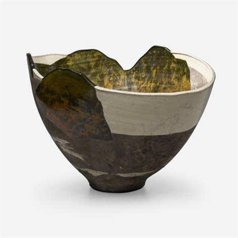 Landscape bowl by Wayne Higby on artnet