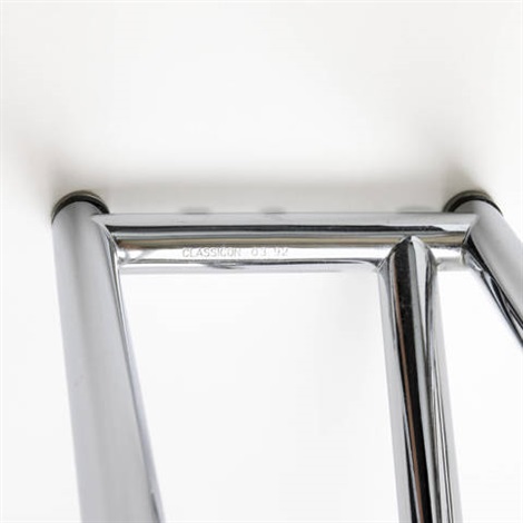 Double X dining table by Eileen Gray on artnet