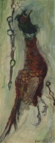 Le faisan pendu, avec chaînes by Chaim Soutine on artnet