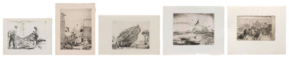 Five etchings. by Alice Kent Stoddard on artnet