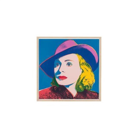 With hat from INGRID BERGMAN by Andy Warhol on artnet