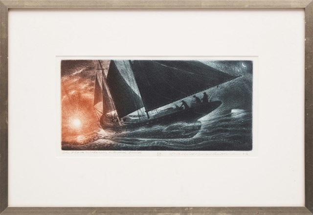 The Flora Nickerson Outward Bound by David Lloyd Blackwood on artnet