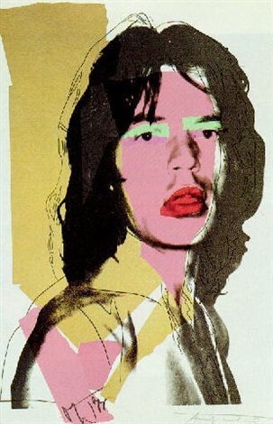 Mick Jagger by Andy Warhol on artnet