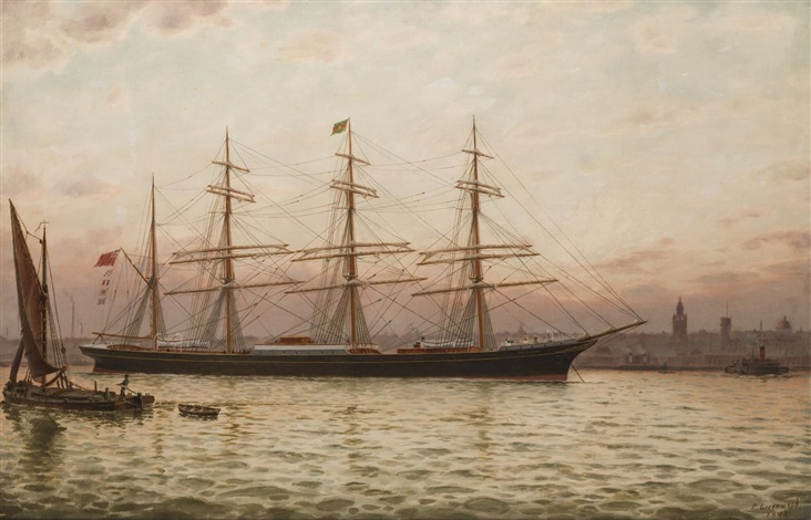 The Crocodile of Liverpool, 1892 by George Parker Greenwood on artnet