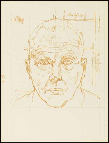 Self portrait by David Alexander Colville on artnet