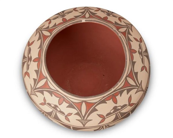 A San Felipe polychrome pottery jar, late 20thearly 21st century by ...