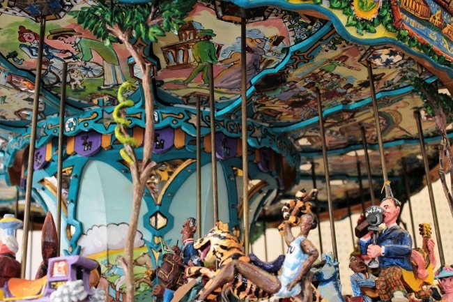 Model for Tennessee Fox Trot Carousel by Red Grooms on artnet