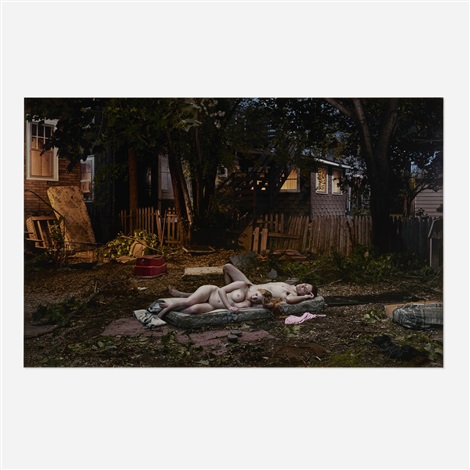 Untitled Backyard Romance from the Beneath the Roses series by Gregory Crewdson on artnet