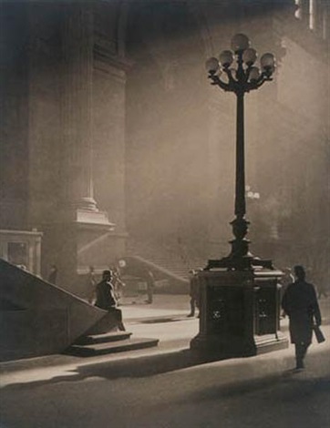 Pennsylvania Station, New York by Drahomir Josef Ruzicka on artnet