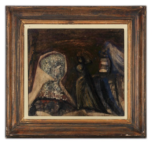 Woman and Landscape by Cecil Collins on artnet