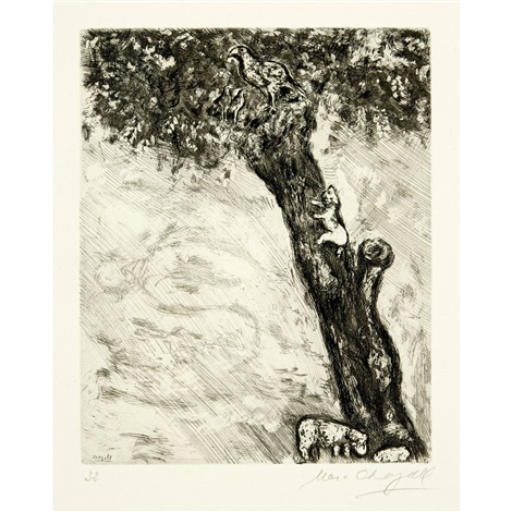 Jean de La Fontaine. Fables by Marc Chagall on artnet