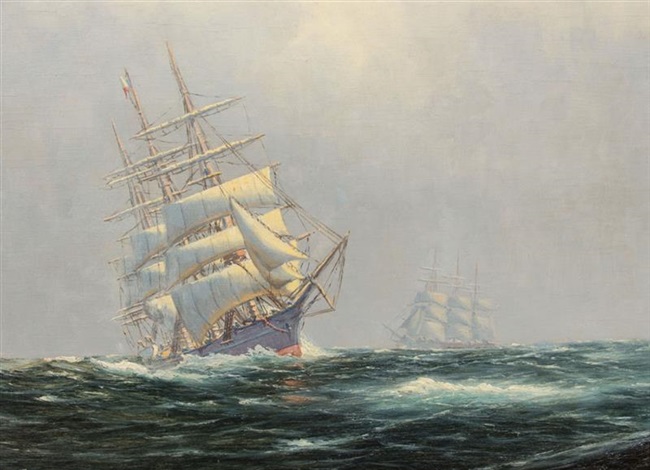 ON THE HIGH SEAS by Frank Vining Smith on artnet