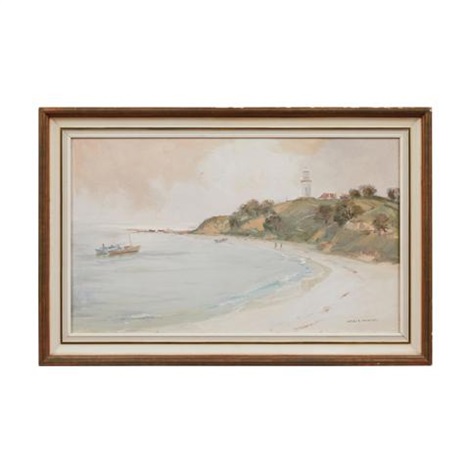 Norah Head Lighthouse by James Ranalph Jackson on artnet