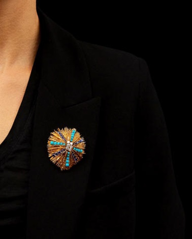 DAVID WEBB GEM-SET BROOCH, CIRCA 1965 by David Webb Inc. on artnet
