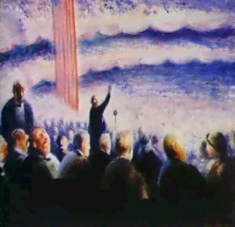 DROOPING AMERICAN FLAG by Guy Pène Du Bois on artnet