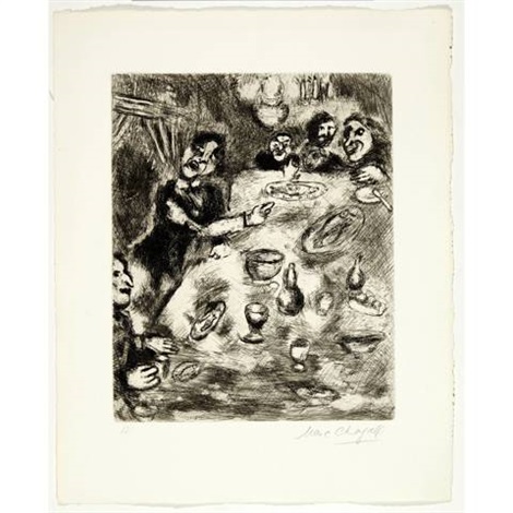 Jean de La Fontaine. Fables by Marc Chagall on artnet