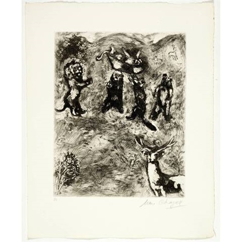 Jean de La Fontaine. Fables by Marc Chagall on artnet