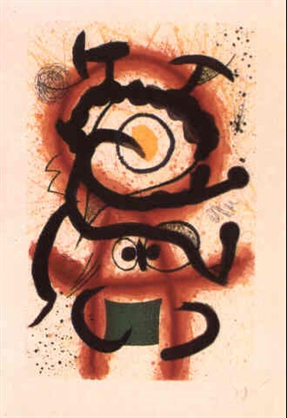 Creole dancer by Joan Miró on artnet