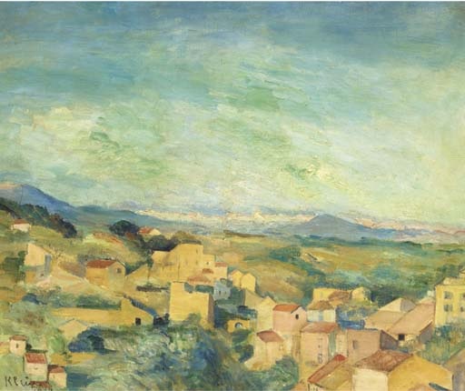 A French landscape by Frits Klein on artnet