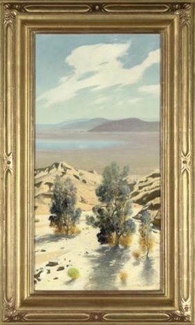 Untitled Desert and Sky by James Swinnerton on artnet