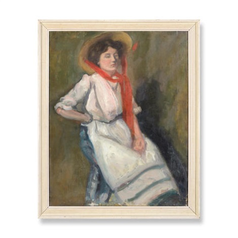 Portrait of the Artists Sister by Sir Matthew Arnold Bracy Smith on artnet