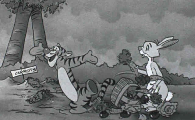 Mr. Rabbit and Tigger by Walt Disney Studios on artnet