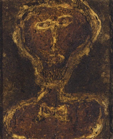 Barbu hirsute by Jean Dubuffet on artnet