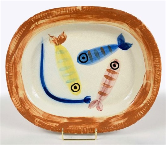 Quatre poissons polychromes A.R. 31 by Pablo Picasso on artnet