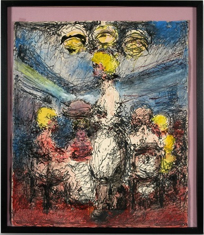 Sitting Around Diningroom Table by Malcolm McKesson on artnet