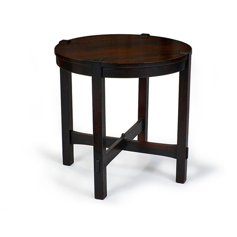 tea table, 439 by Gustav Stickley on artnet