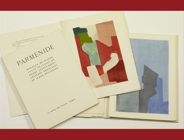 Parmenides bk by Plato, trans. by Pierre Albert-Birot w 8 works by ...