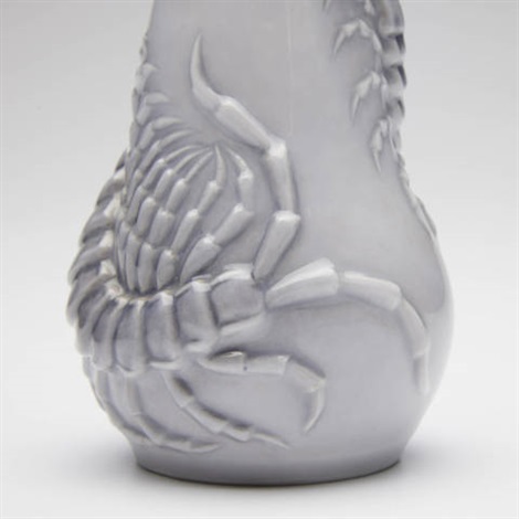 Vase with centipede by Christian Larsen on artnet