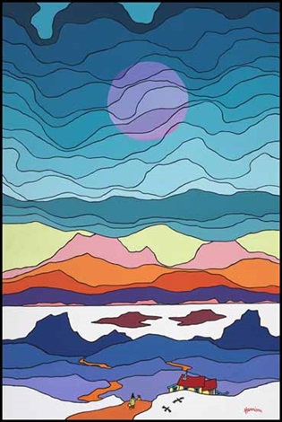 Journey to the Lake by Ted Harrison on artnet