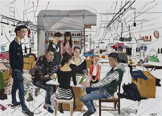 Chinatown 4 by Liu Xiaodong on artnet