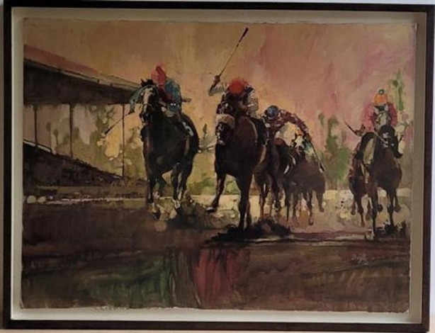 The Home Stretch by Neil Boyle on artnet