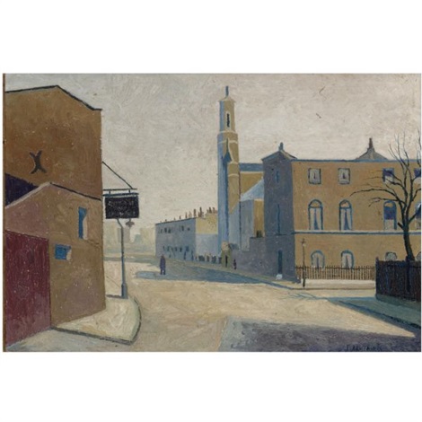 St. Thomass Church, Stepney by Elwin Hawthorne on artnet
