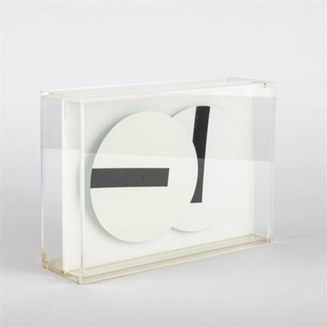 Kinetic clock picture Kastor and Polydeukes by Heinz te Laake on artnet