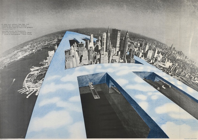 The Continuous Monument New York, project by Superstudio on artnet