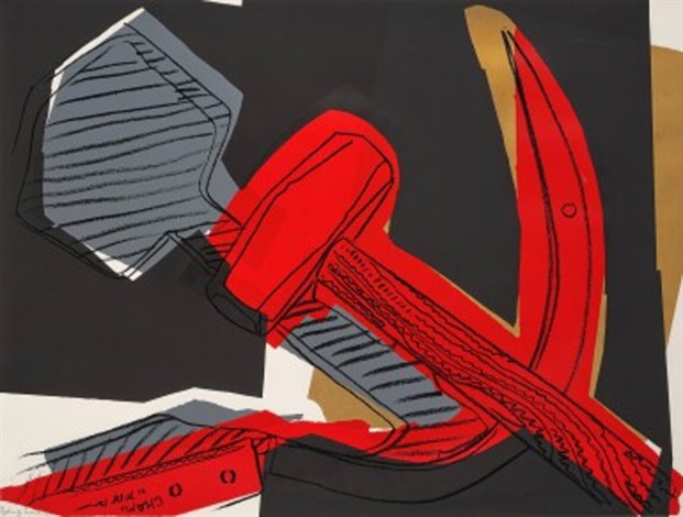 Hammer and Sickle by Andy Warhol on artnet