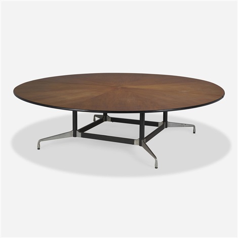 Segmented Base table, model ET157 by Charles and Ray Eames on artnet