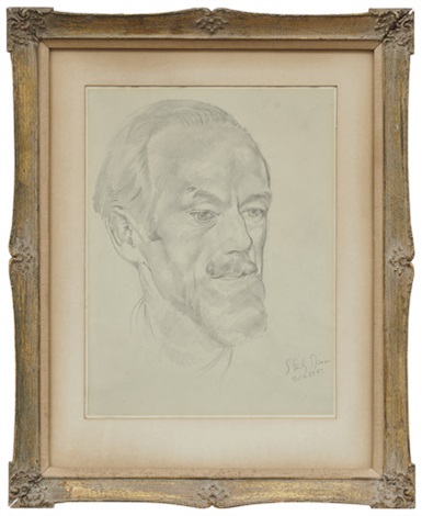 Portrait of David Birch by Stanley Spencer on artnet