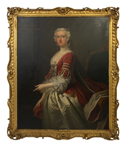 Portrait of Lady Mary Booth, Fourth Countess of Stamford by Thomas ...