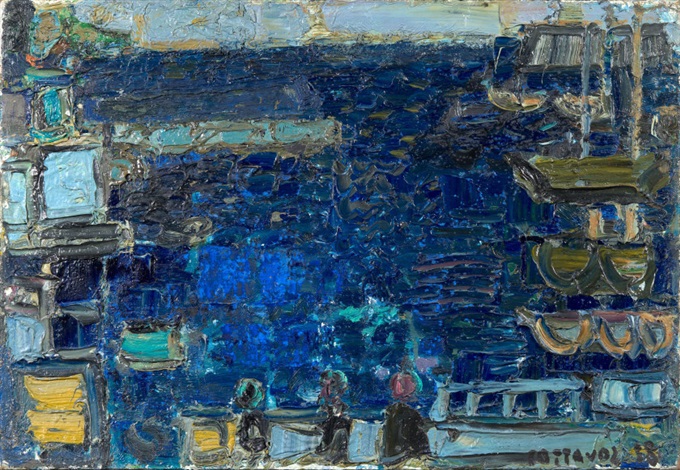 Le port by André Cottavoz on artnet