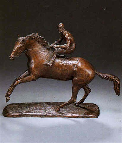 A horse and jockey by John Rattenbury Skeaping on artnet