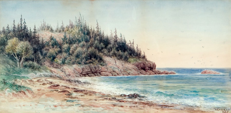 Bay scene by Frederick Arthur Verner on artnet