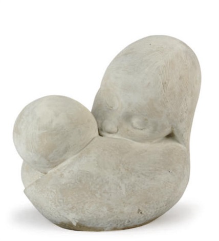 Mother and child by Hugo Robus on artnet