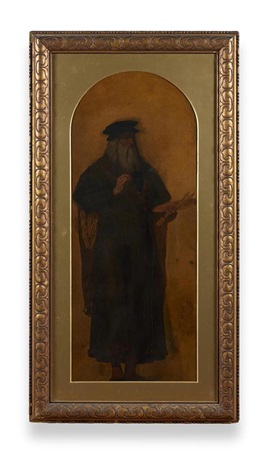 PREPATORY SKETCH OF LEONARDO DA VINCI PANEL IN THE KENSI by John (Sir) Tenniel on artnet