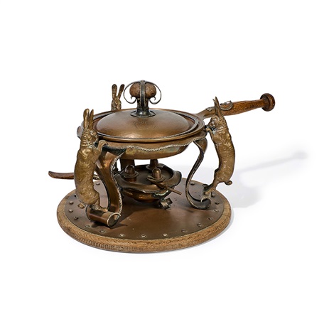 Rabbits chafing dish by Joseph Heinrichs on artnet